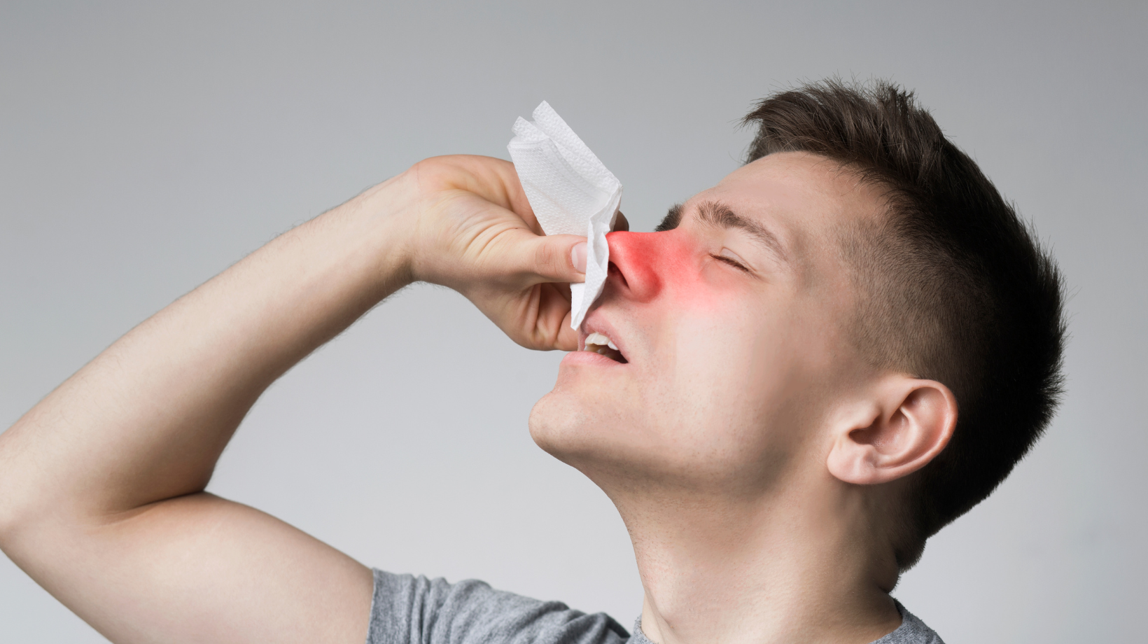 Nosebleed: ice can help stop it